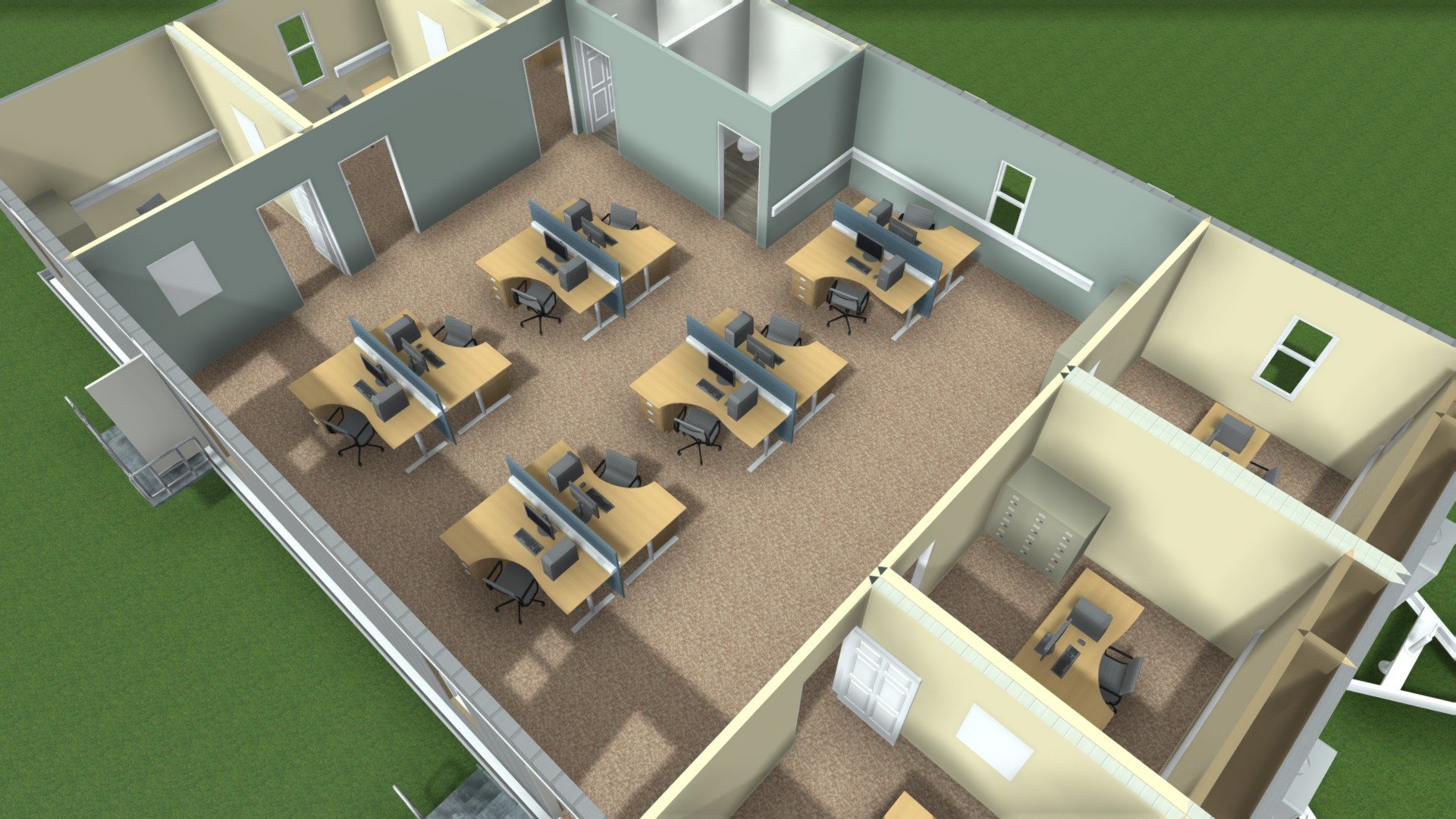 Willscot Modules-Office Space - 3D model by Virtual Teic (@dyb ...