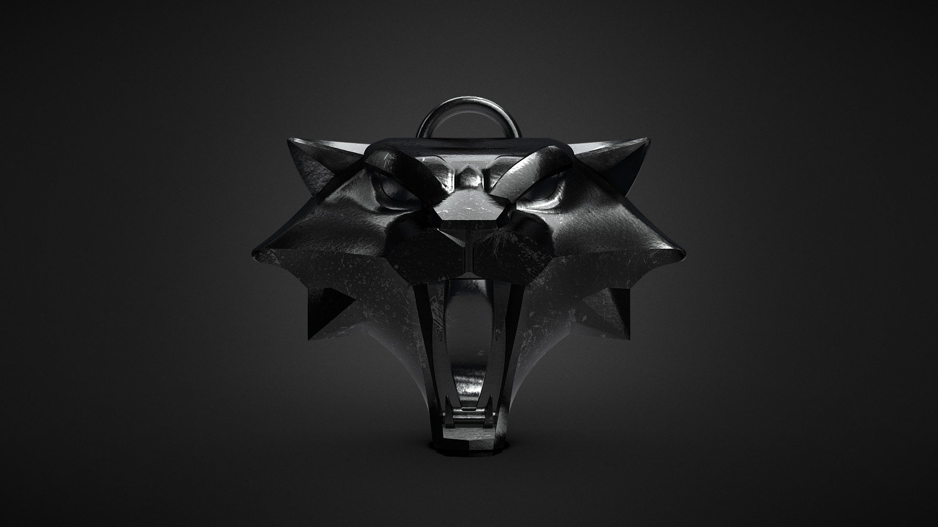 The Witcher Cat School Medallion - Download Free 3D model by Angry ...