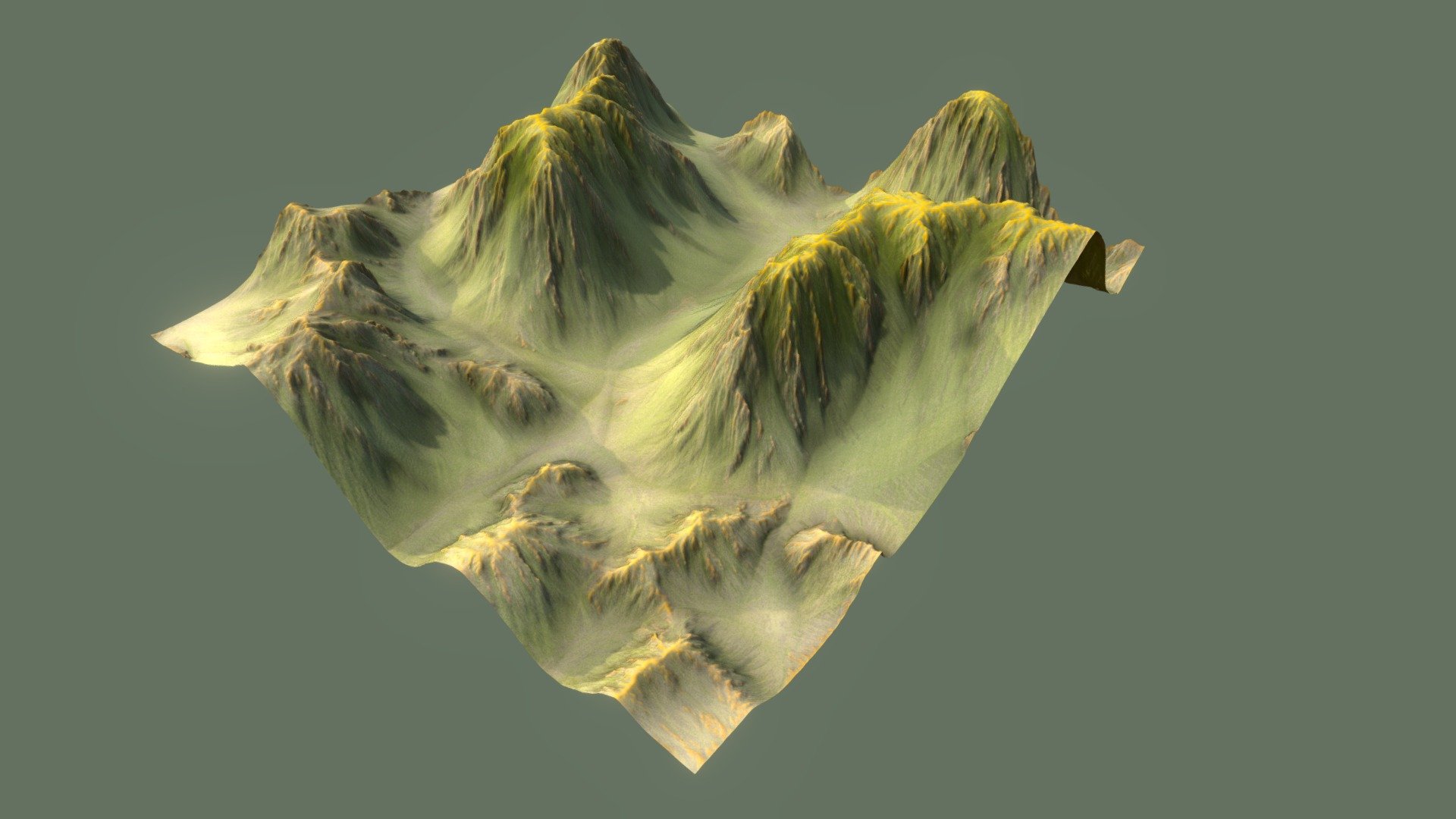Terrain 020 - 3D model by josluat91 [df42a2e] - Sketchfab
