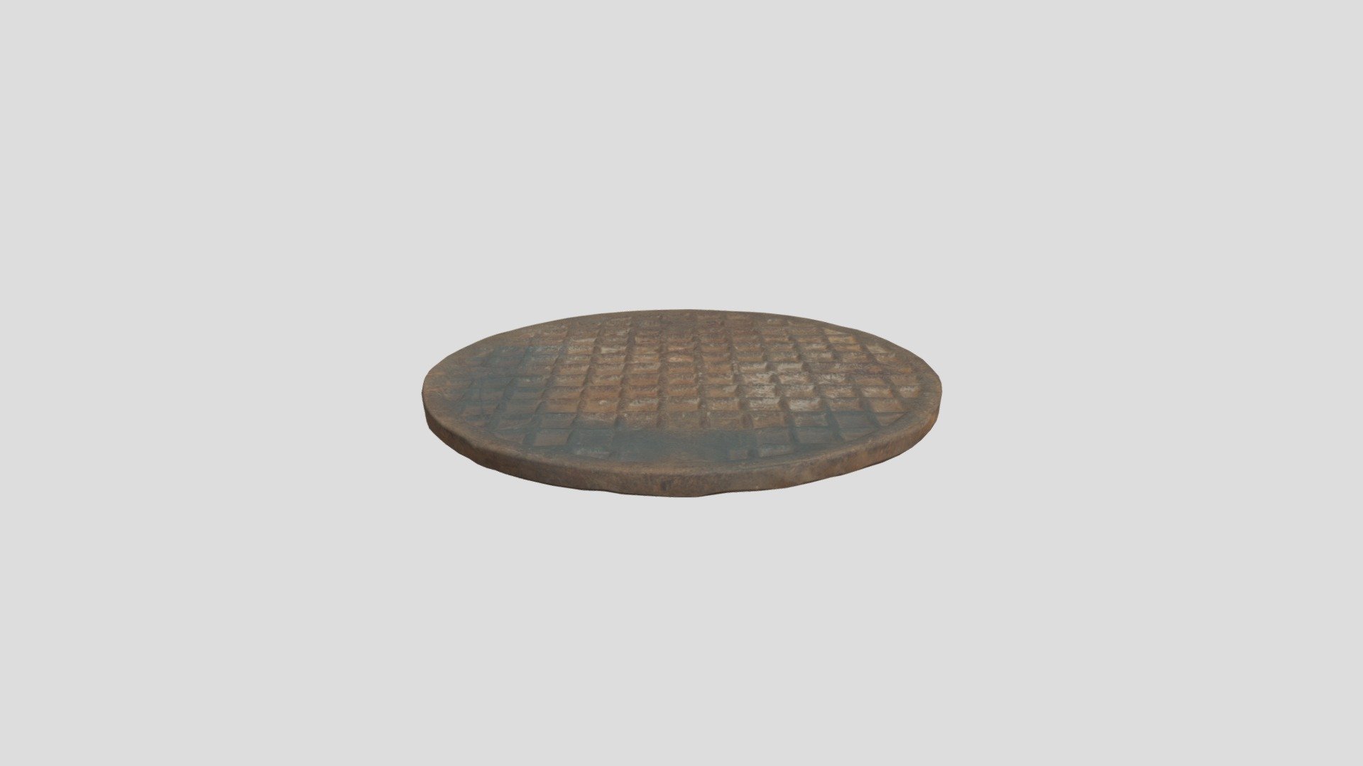 Megascan Asset- Manhole cover - 3D model by Acevenn [df42a66] - Sketchfab