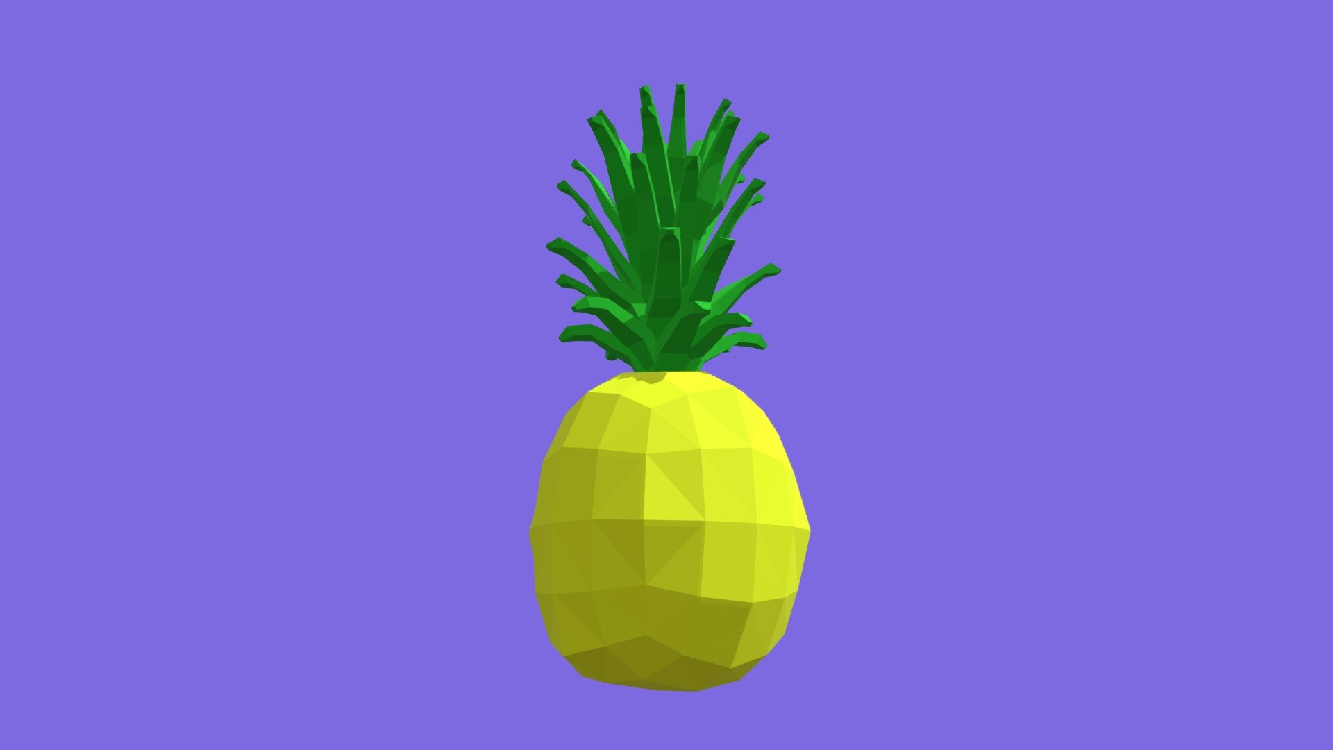 Pineapple - Download Free 3D model by Studiotztt (@studiotzt) [df44815 ...