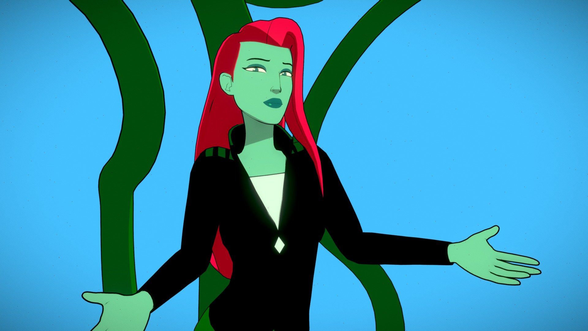 Harley Quinn - Poison Ivy - 3D model by ASideOfChidori [df44faf ...
