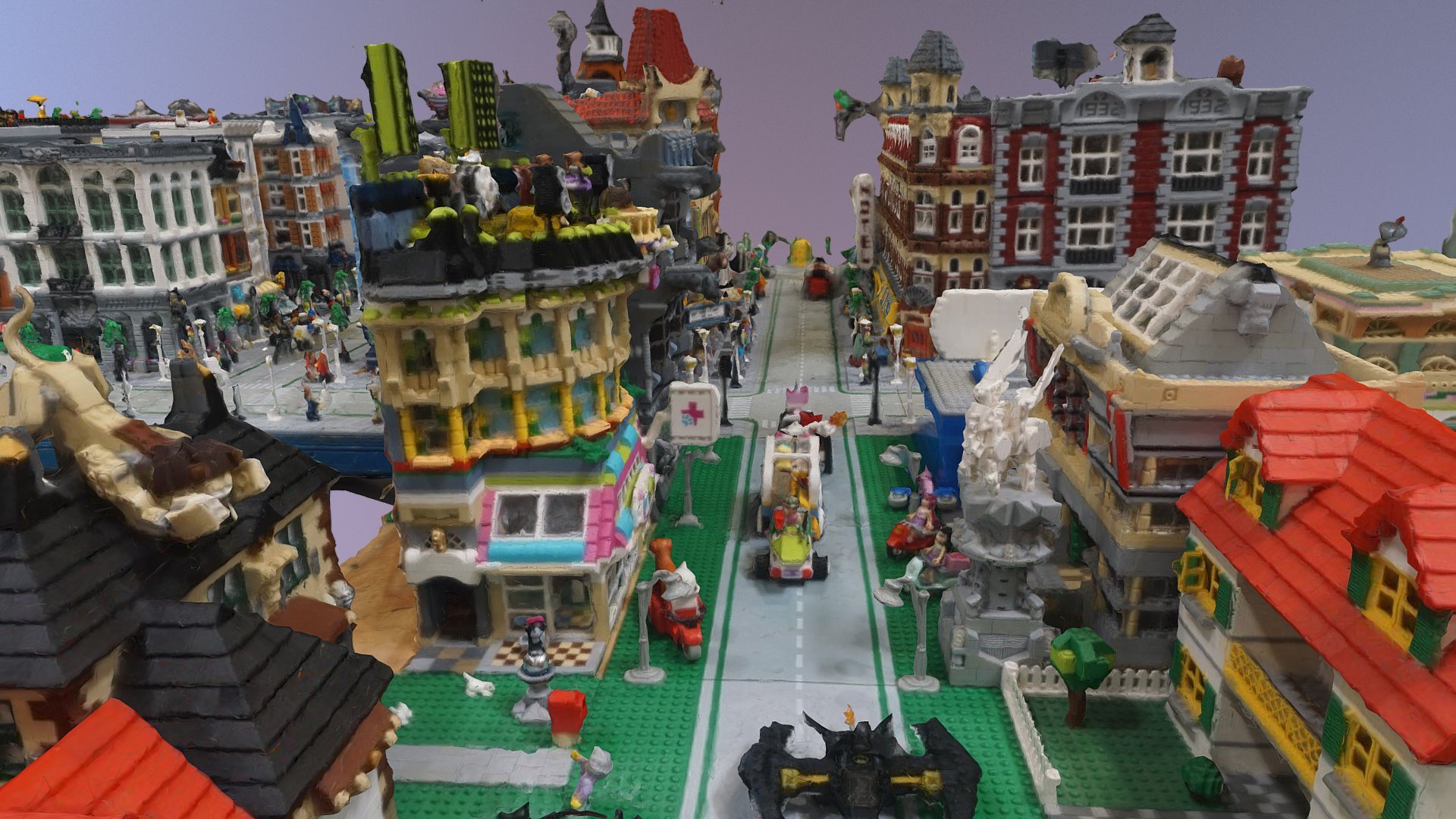Legocity - 3D model by John Toeppen (@toeppen) [df48d0f] - Sketchfab