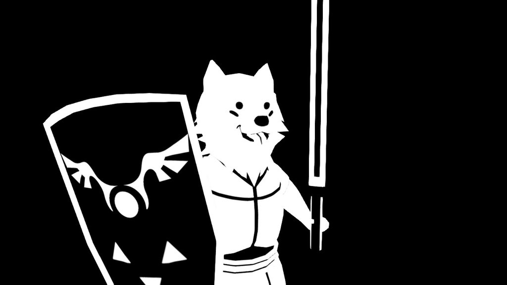 Undertale - Lesser Dog - 3D model by Colamäleon (@colamaeleon) [df49573 ...