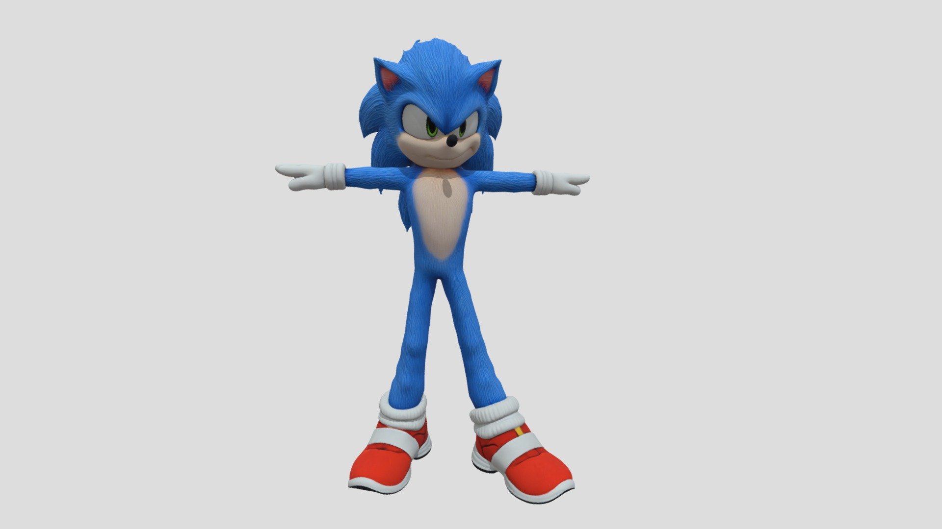Sonic model 1 - Download Free 3D model by naveensanjay4567 [df49bfe] - Sketchfab