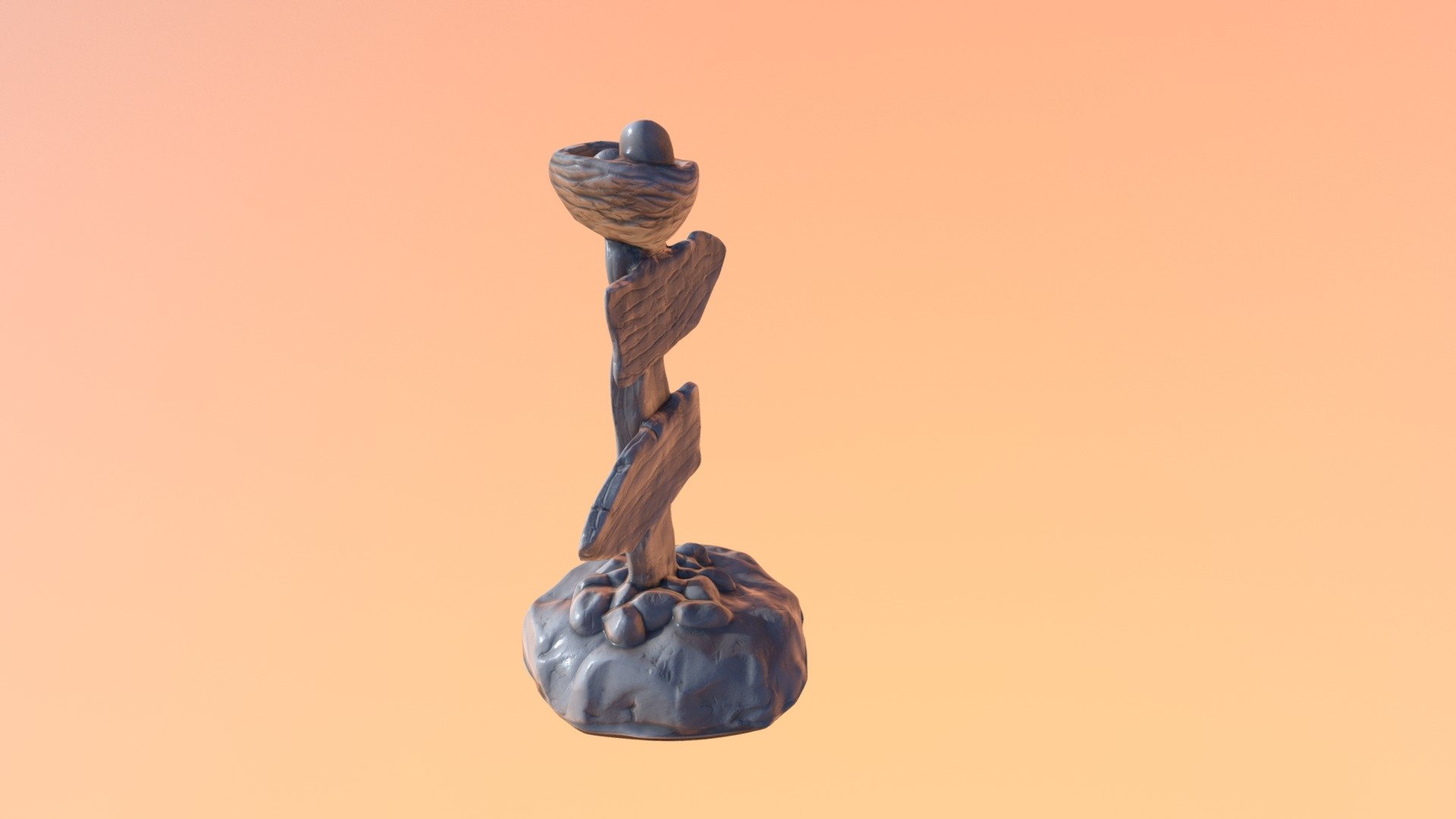 Photo-scanned clay sign sculpt - 3D model by darryldmps [df4ae0d ...