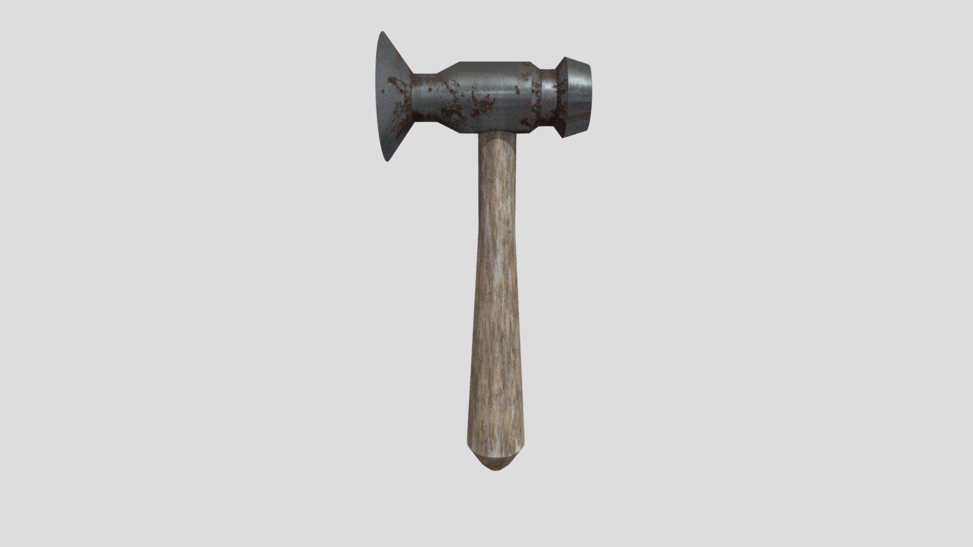 Rusty Hammer - Download Free 3D model by Joy Barwell (@JoyBarwell ...