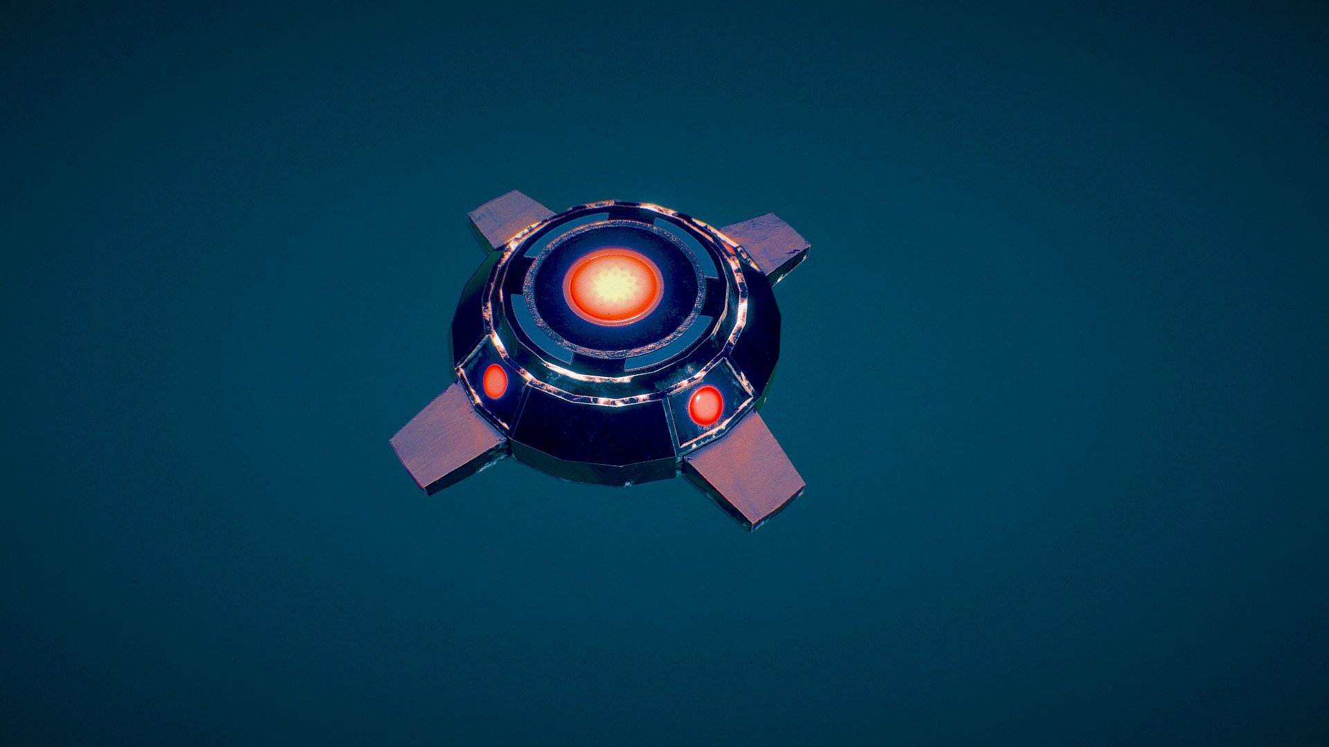 landmine - 3D model by ell4 [df4af36] - Sketchfab