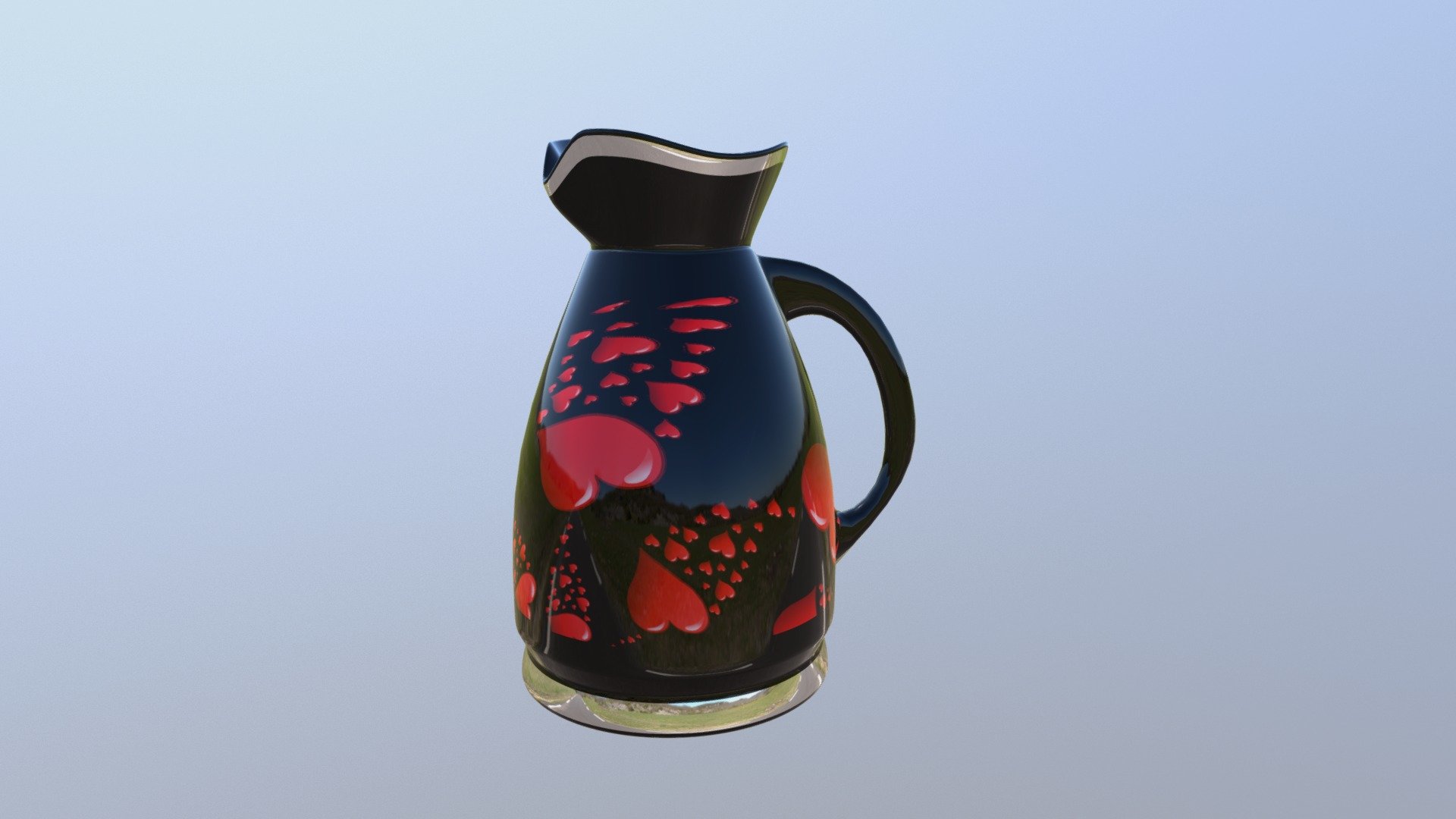 Pitcher - 3D model by Arnelyn (@jamie_breezy) [df4b063] - Sketchfab