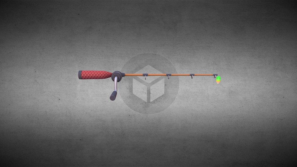 ComfyVille - Fishing Rod - 3D model by soidev [df4b74e] - Sketchfab
