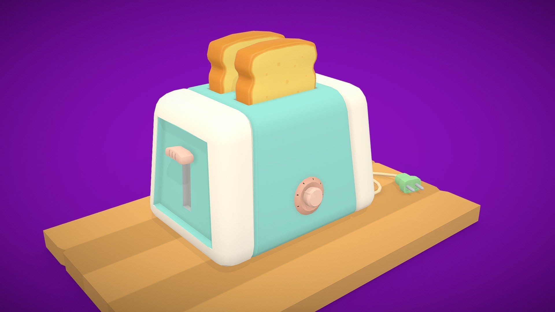 Toaster - 3D model by nezihyaman [df4d25b] - Sketchfab