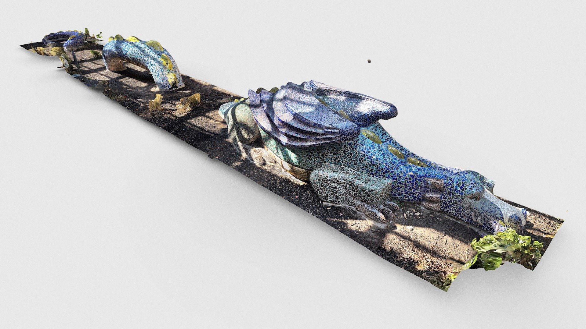 Ceramic tiles dragon in Simi Valley - Download Free 3D model by Emm ...