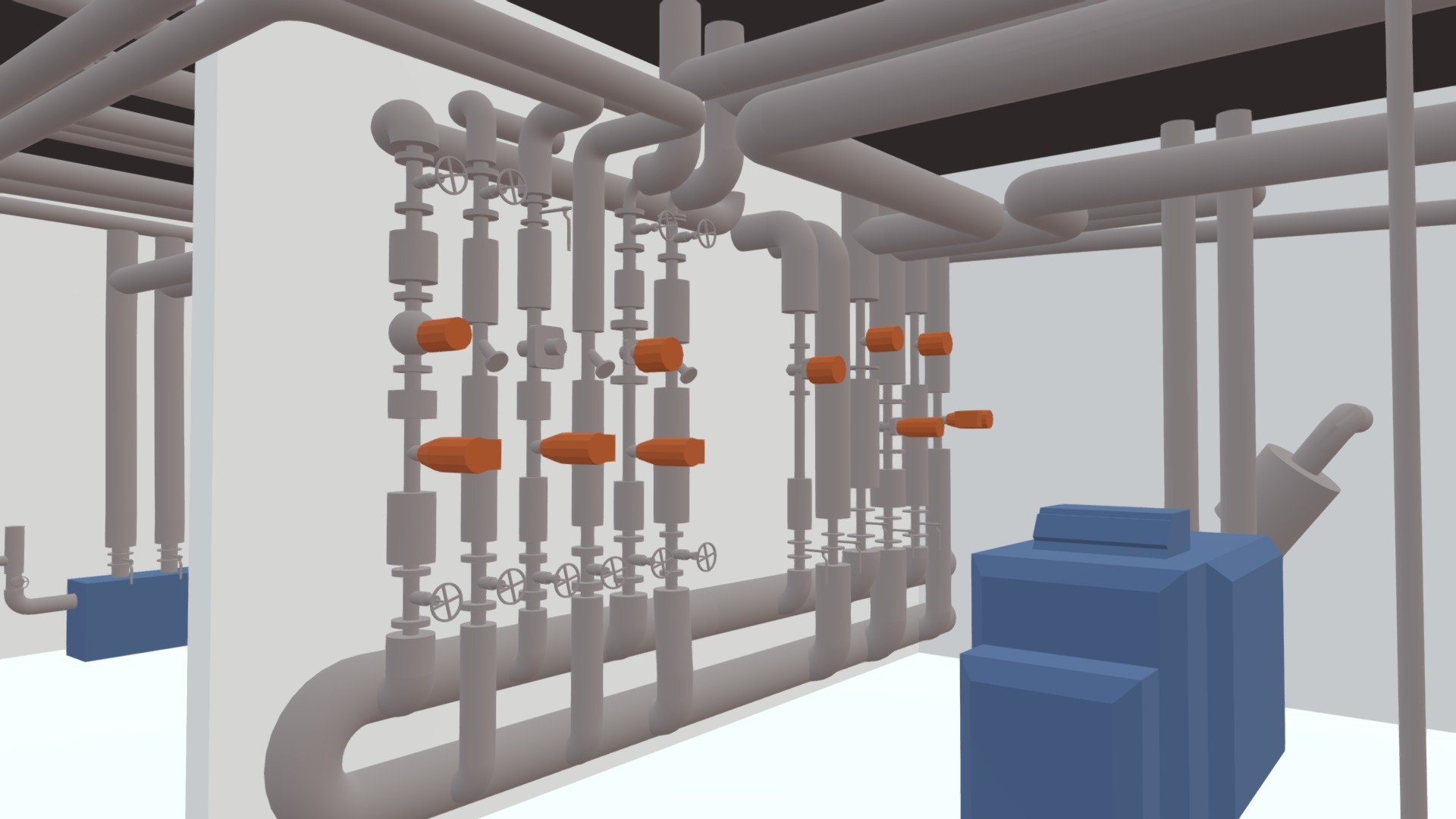 Boiler Room - 3D model by DR-BIM-Design [df4ec3e] - Sketchfab