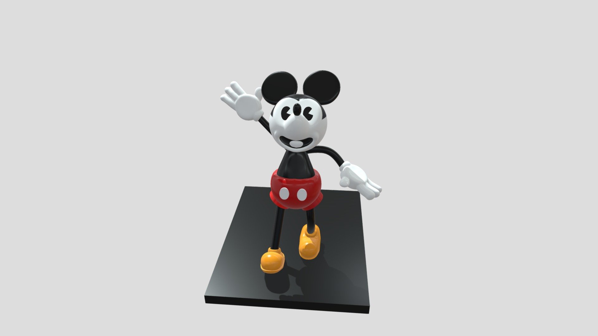 Micky Mouse - 3D model by workannasin [df4fe13] - Sketchfab