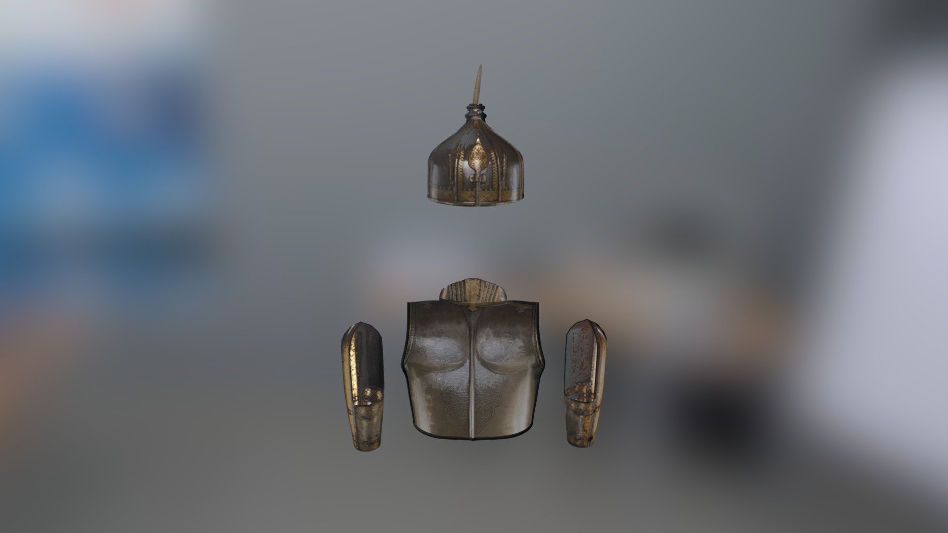 Maratha Warrior Armor - Download Free 3D model by shubham1997 [df50618 ...