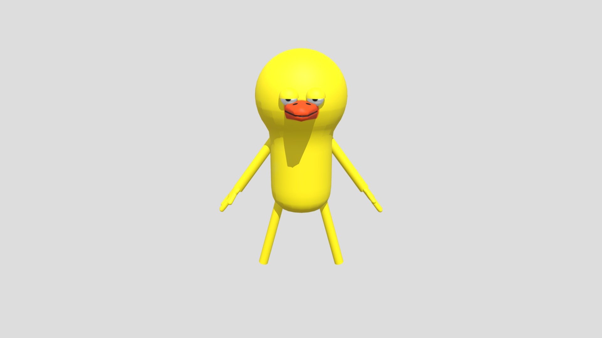 Duck finished - 3D model by connerburn [df514bb] - Sketchfab