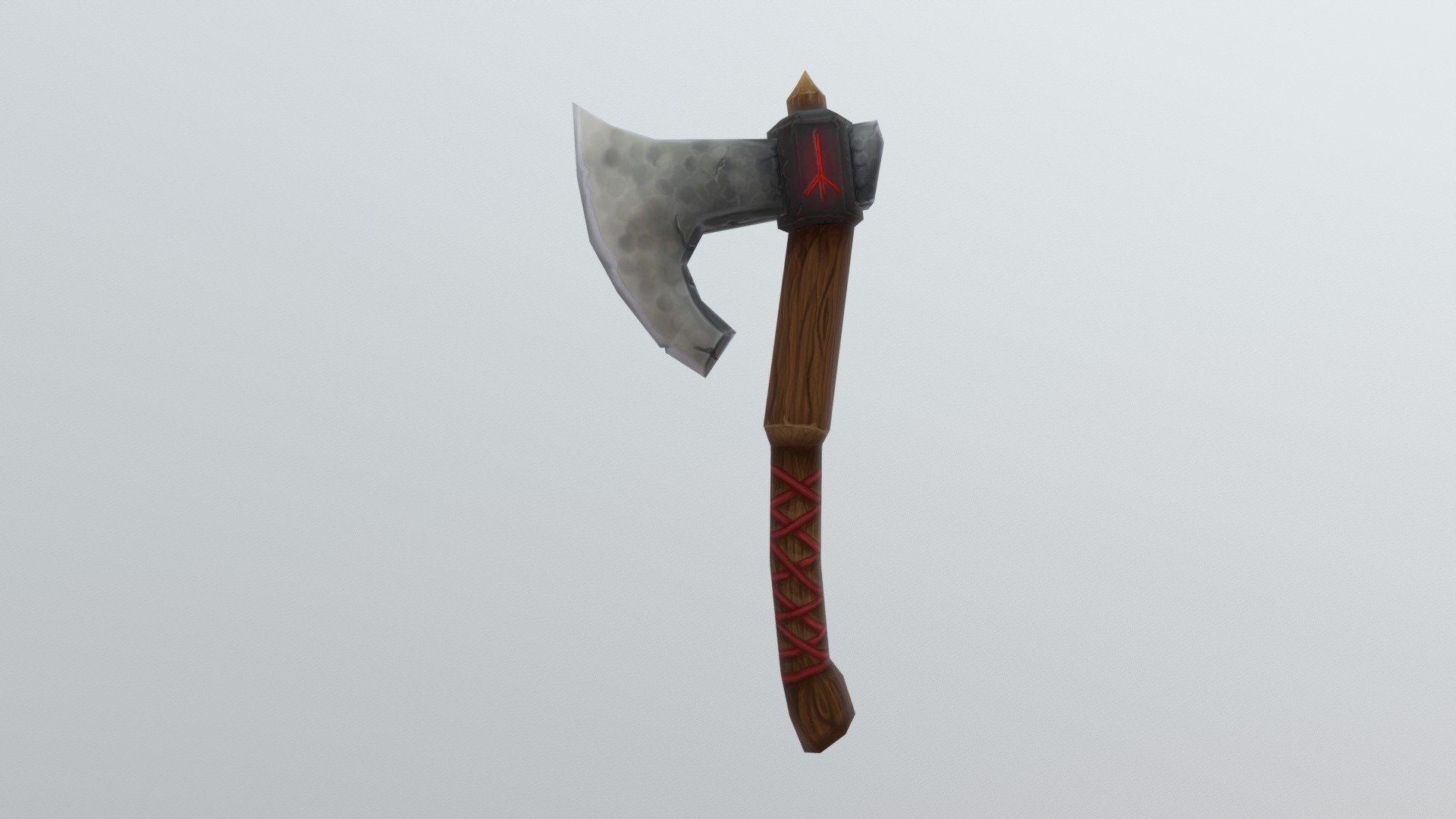 Practice - Texturing an Axe - 3D model by Fide (@fidedraws) [df524d3 ...
