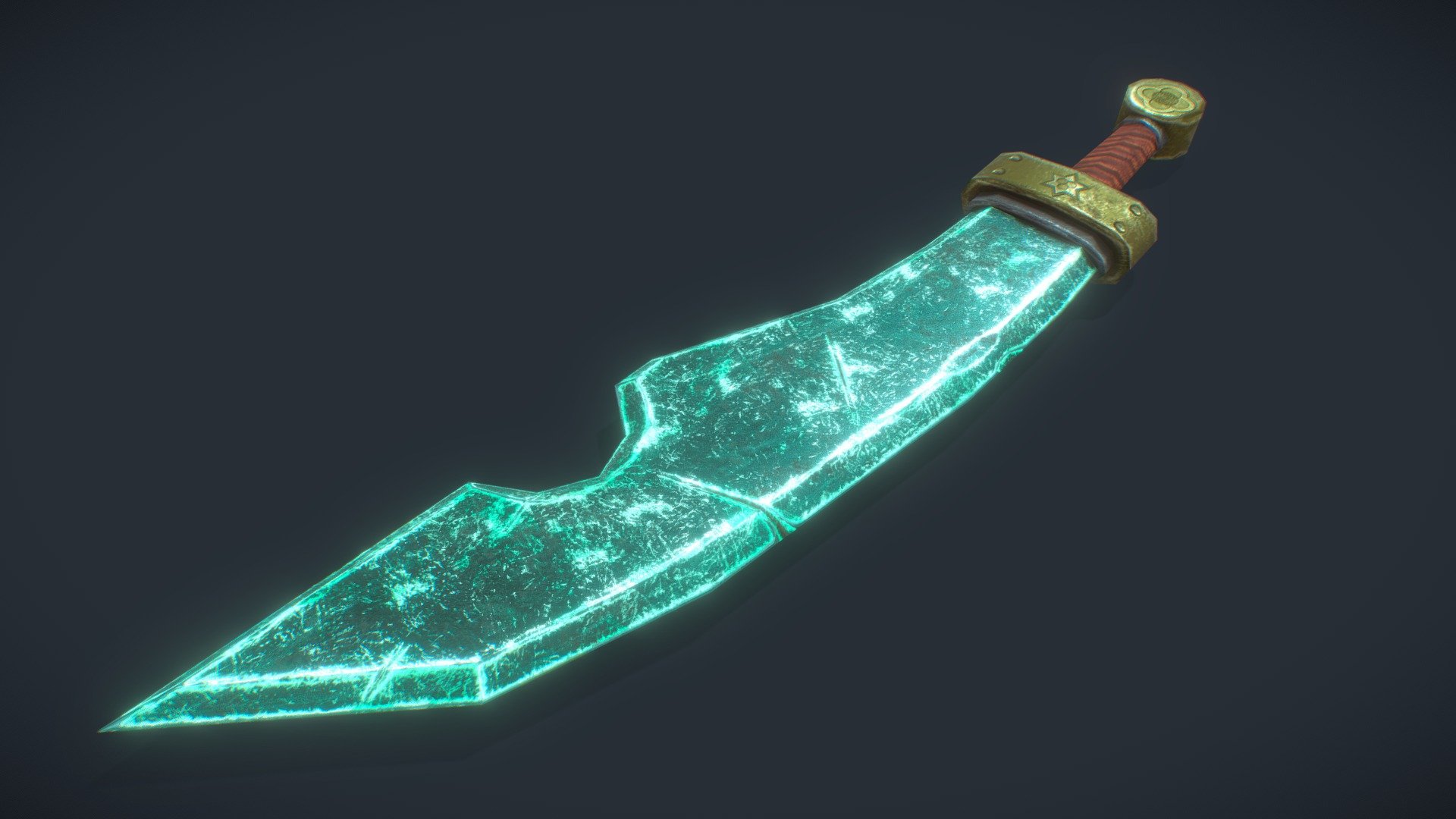 Glass sword concept - 3D model by Sir Erdees (@sirerdees) [df52c42 ...