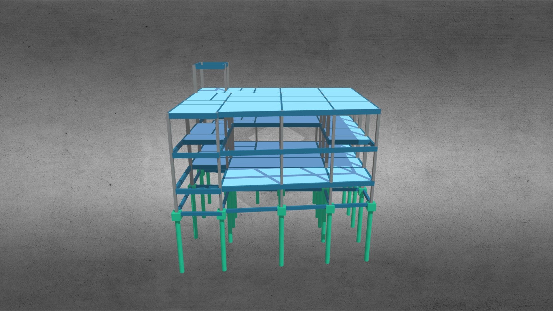 Estrutura NR - 3D model by Eng. Jean Schutz (@jeancerezerschutz ...