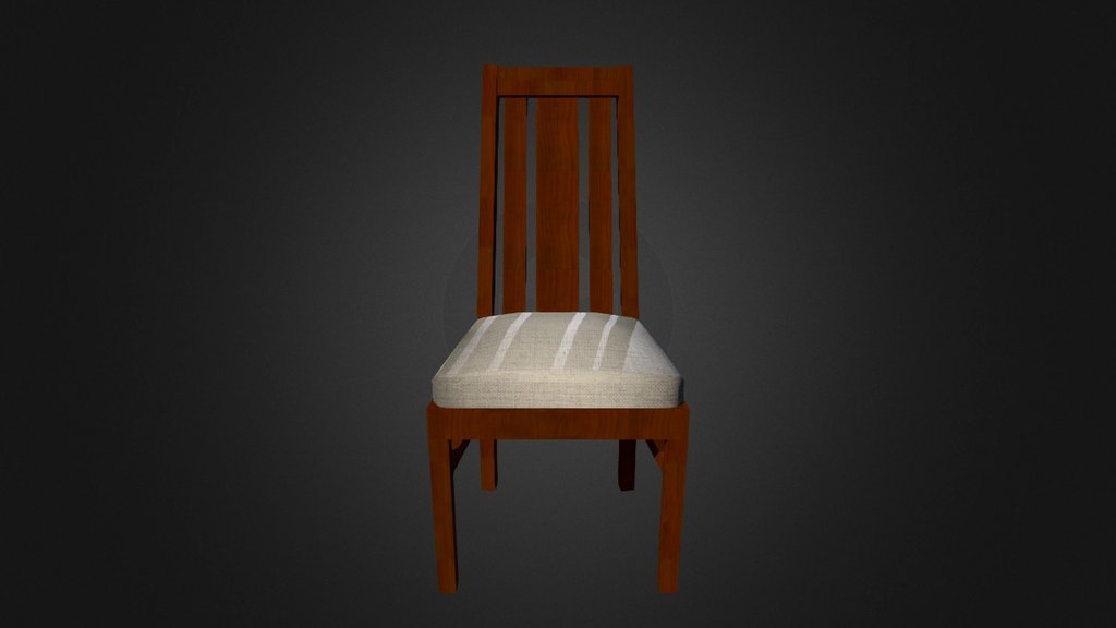 SIMPLE-CHAIR-05 - 3D model by 3decore [df54a57] - Sketchfab
