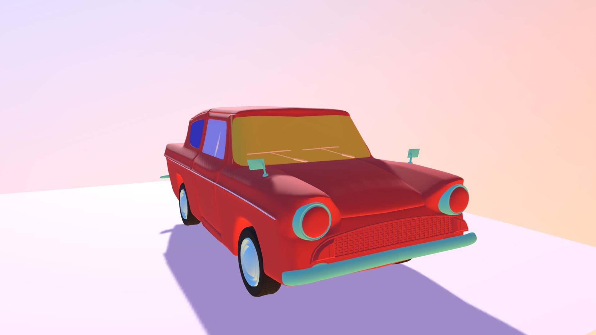 OLD CAR - Download Free 3D model by kirouca [df55b25] - Sketchfab