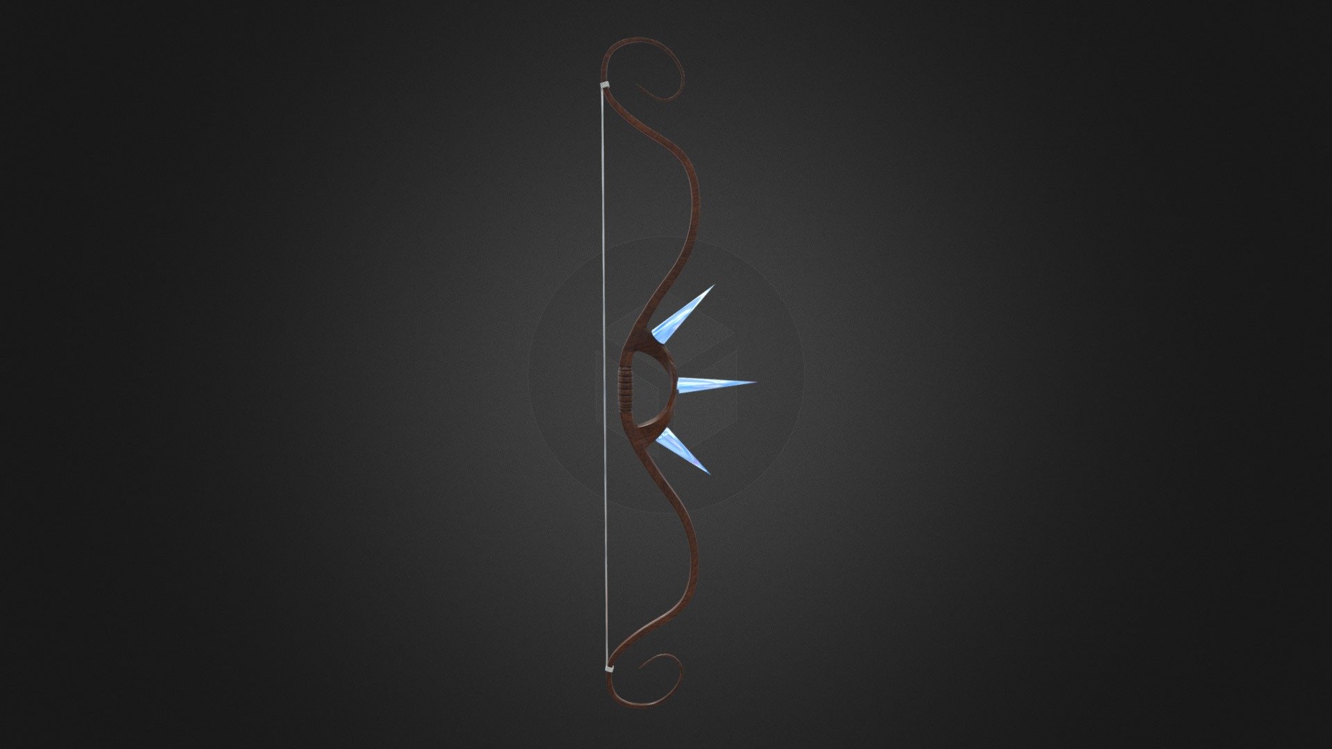 Wooden Bow - 3D model by Jordan Casavecchia (@jcasavecchia) [df584da ...