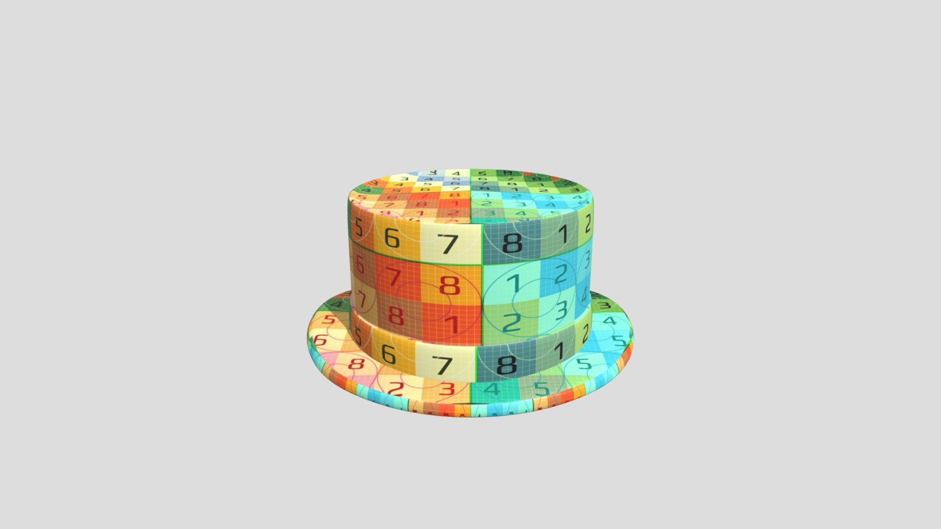 UV Top Hat - Download Free 3D model by Ella Wahlquist (@ellawahlquist ...