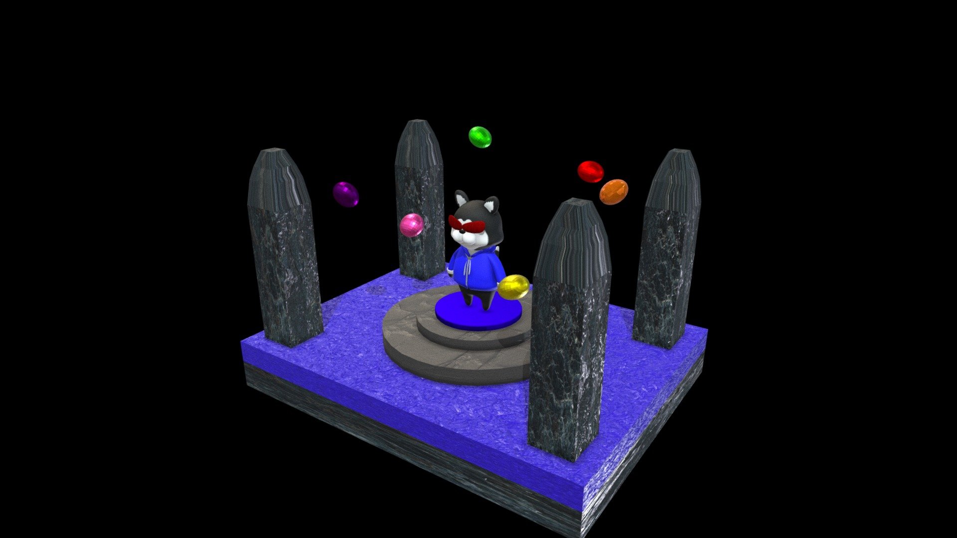 Gato sparkies - 3D model by stevenmonroy578 [df5a62b] - Sketchfab