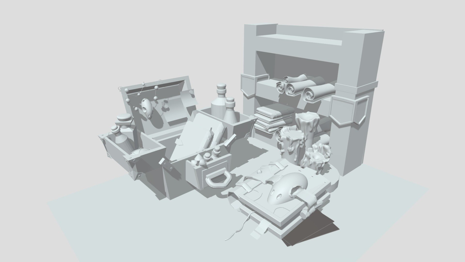 WitchBox_4_3 - 3D model by Isaac Buckley (@ibuckley) [df5cd09] - Sketchfab