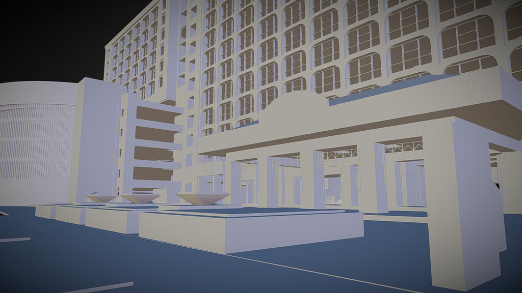 Raddison Hotel Austin, TX - 3D model by Lanmar Services ...