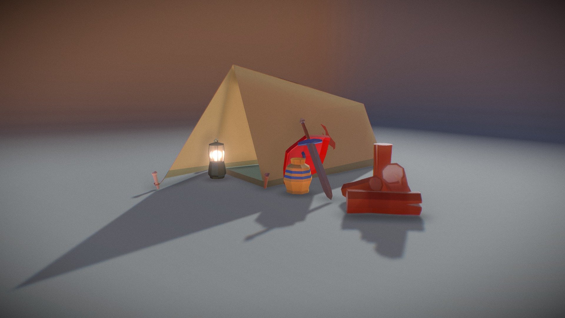 Low Poly Props - 3D model by Sean Lewis Artistry (@SeanLewisArtistry ...