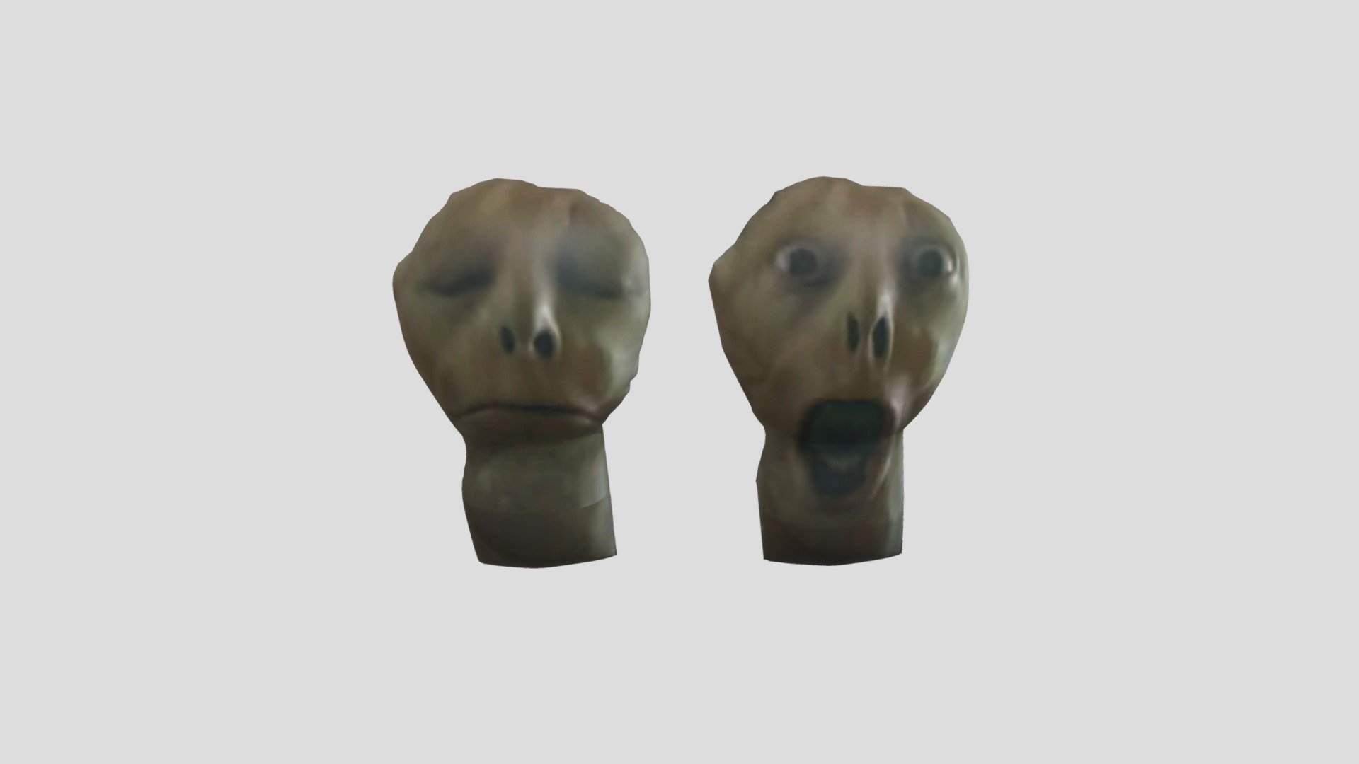 Screaming Creature in 3d - 3D model by romyblox1234 [df5f3a8] - Sketchfab