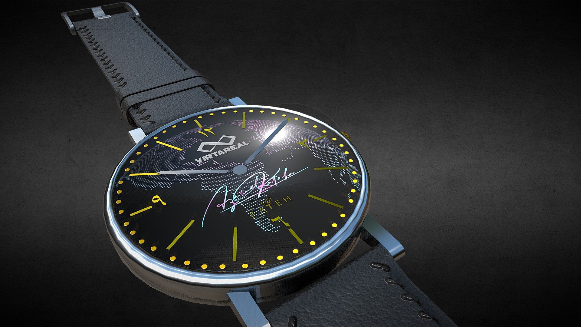 Fateh Watch Virtareal Edition - Buy Royalty Free 3D model by Tauffiq ...
