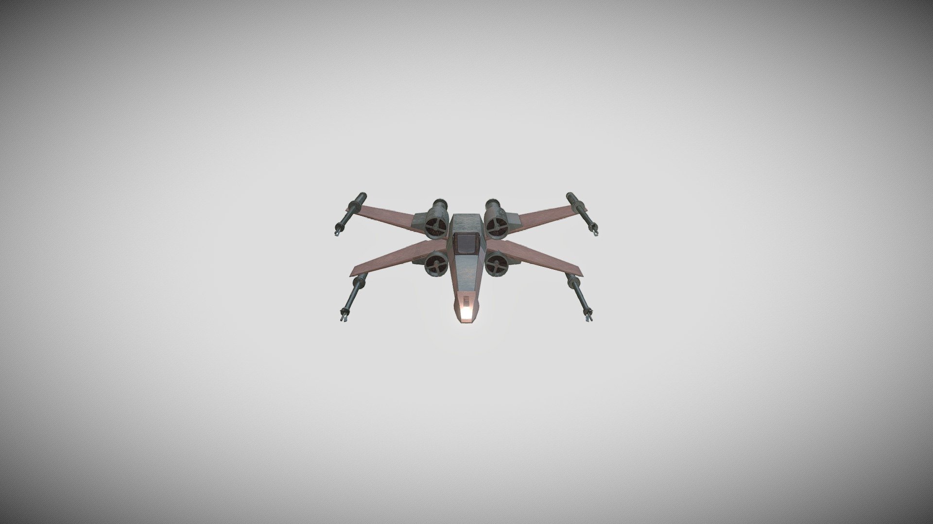 X-Wing WIP - 3D model by jornd [df6474c] - Sketchfab