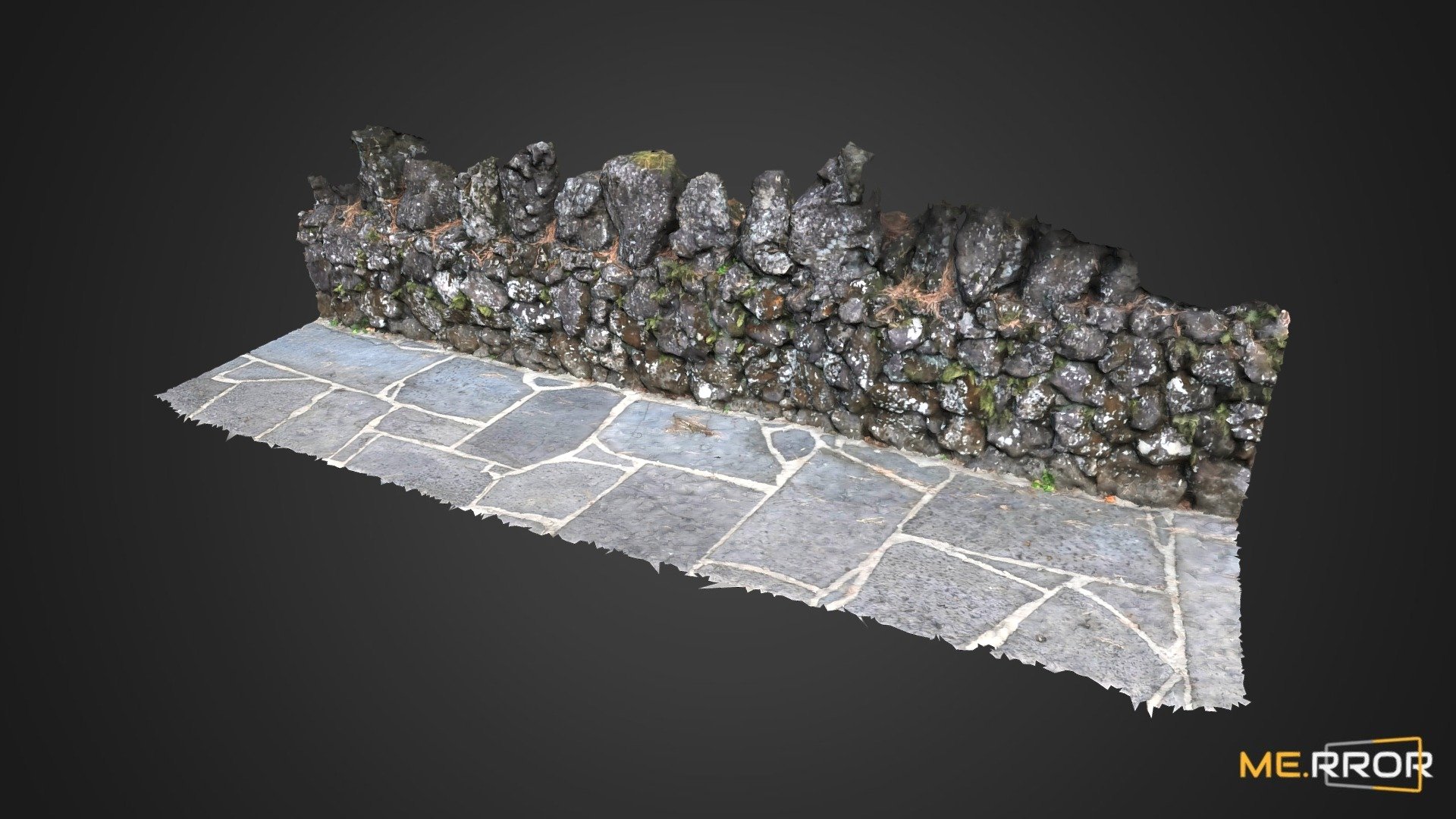 Stone Wall 1 - Buy Royalty Free 3D model by ME.RROR Studio (@merror ...