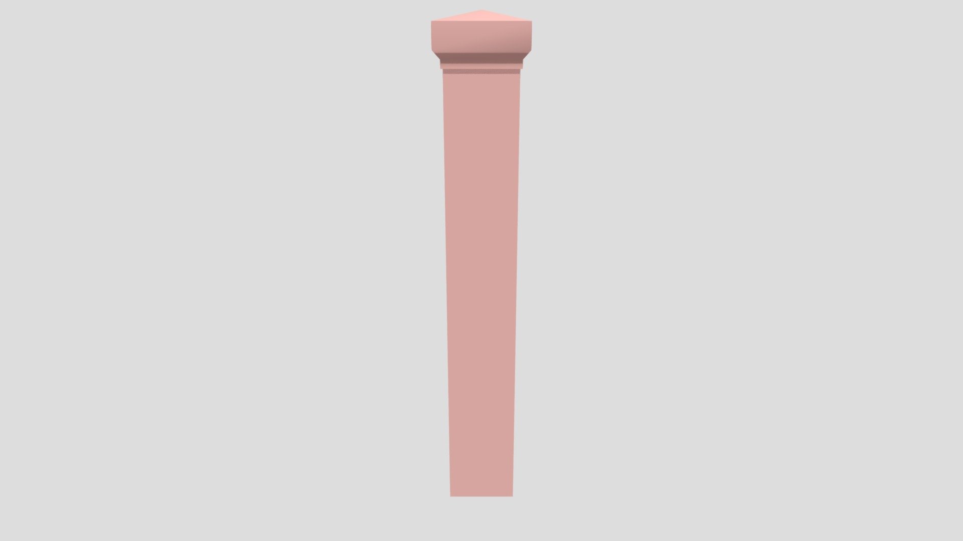 Fence post 731 - Download Free 3D model by 1-3D.com [df6491d] - Sketchfab