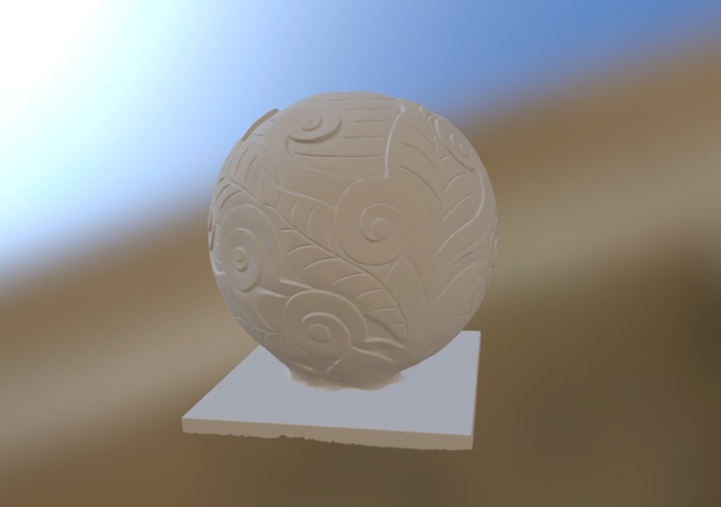 Stone Ball - 3D model by tonzespace [df64cf0] - Sketchfab