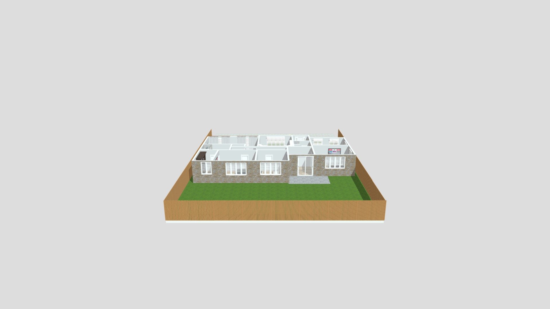 Small Ranch Flip ( 1 ) - Download Free 3D model by Home Design 3D ...