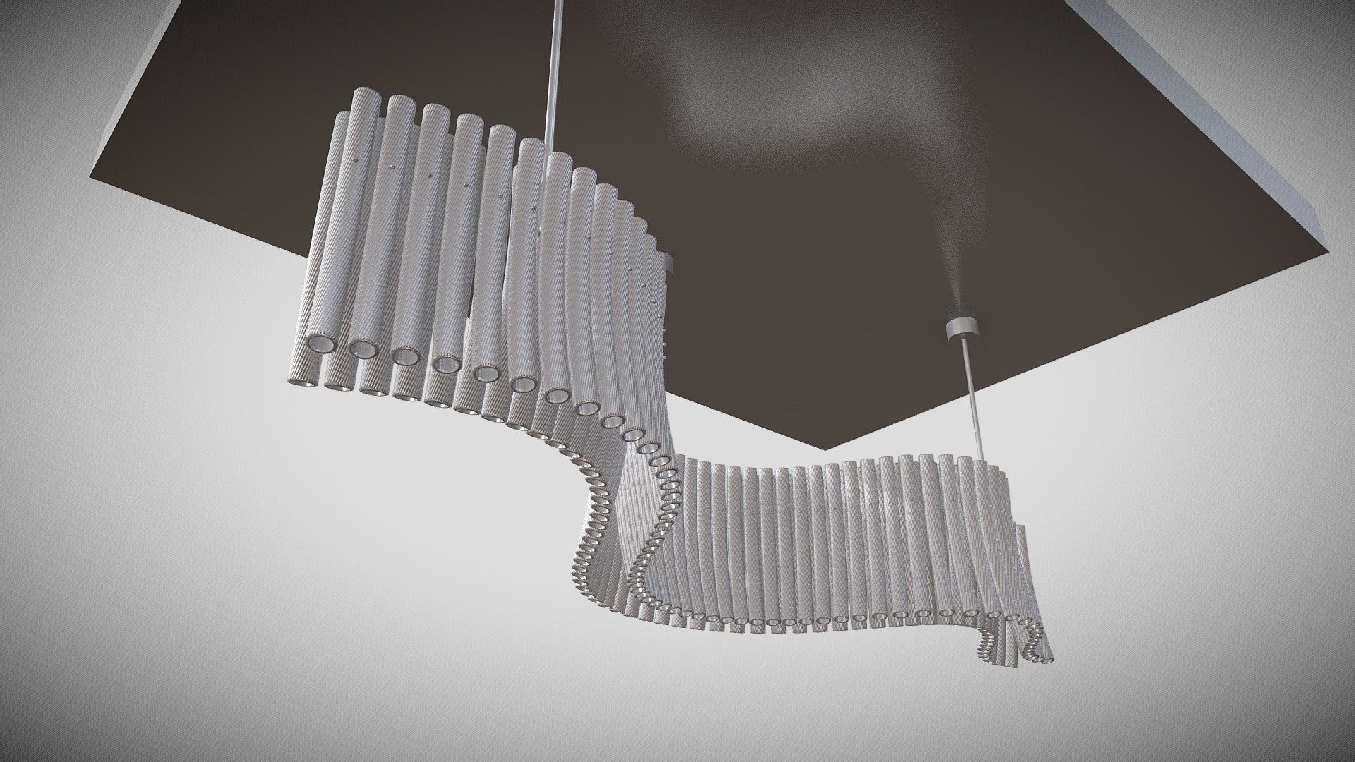 Curved Lamp - 3D model by cosebellecoseraresrl [df668db] - Sketchfab