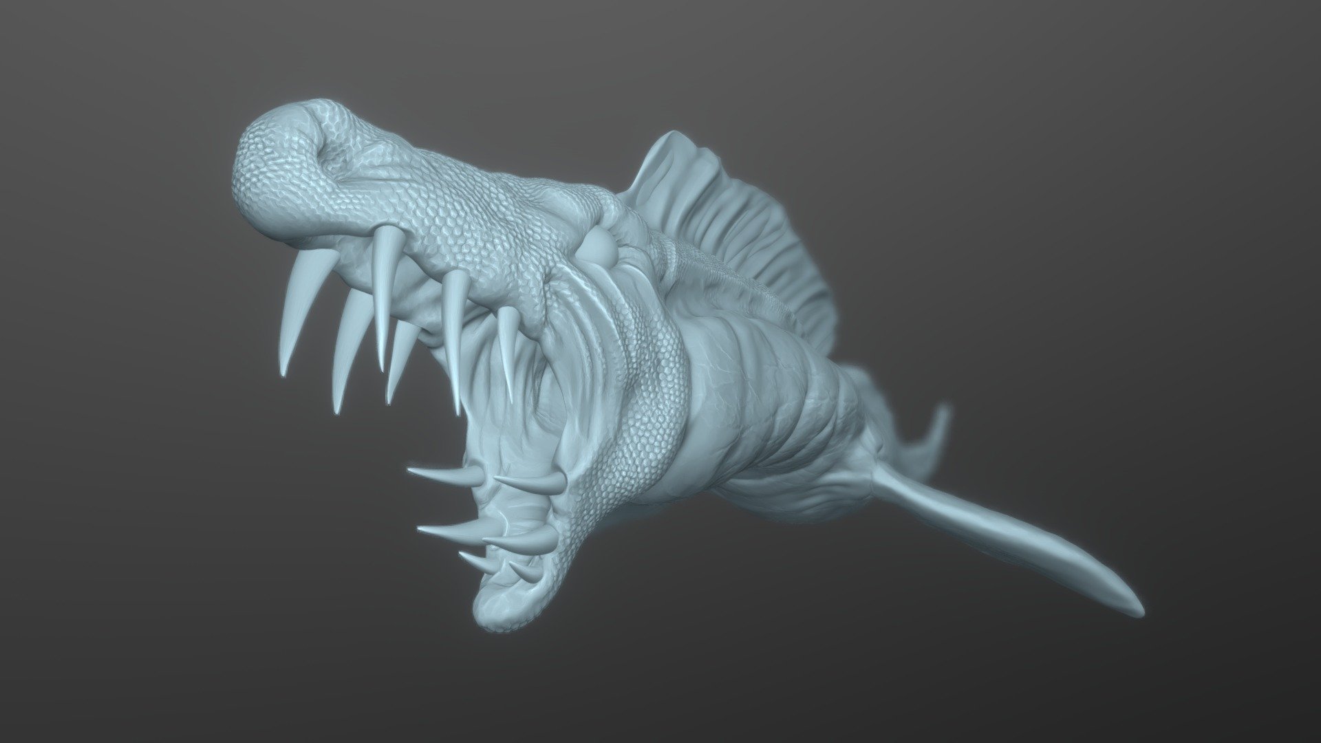 Sculpting January 01 Deep Sea - 3D model by Fabian Meza (@naibaf99 ...