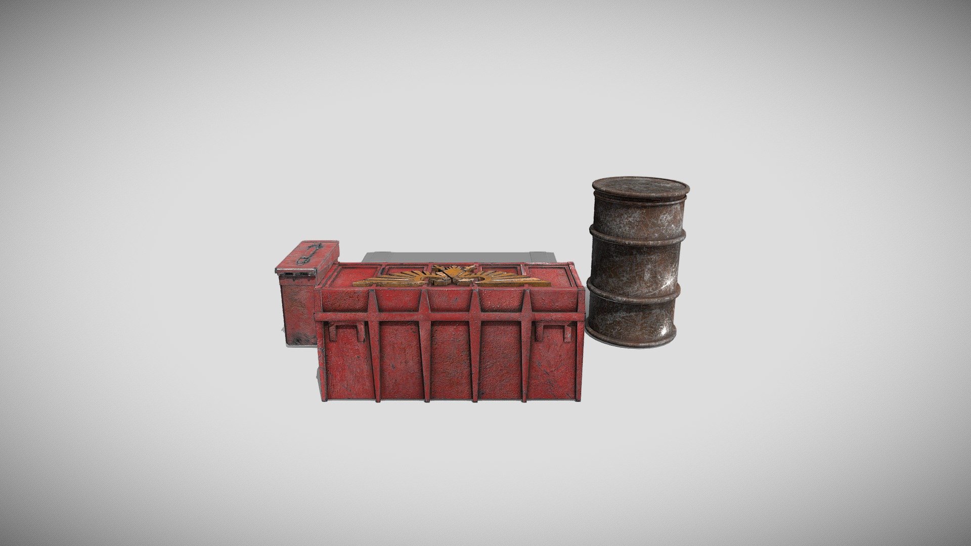 Storage Environmental Props - 3D model by supermantrt [df66e7d] - Sketchfab