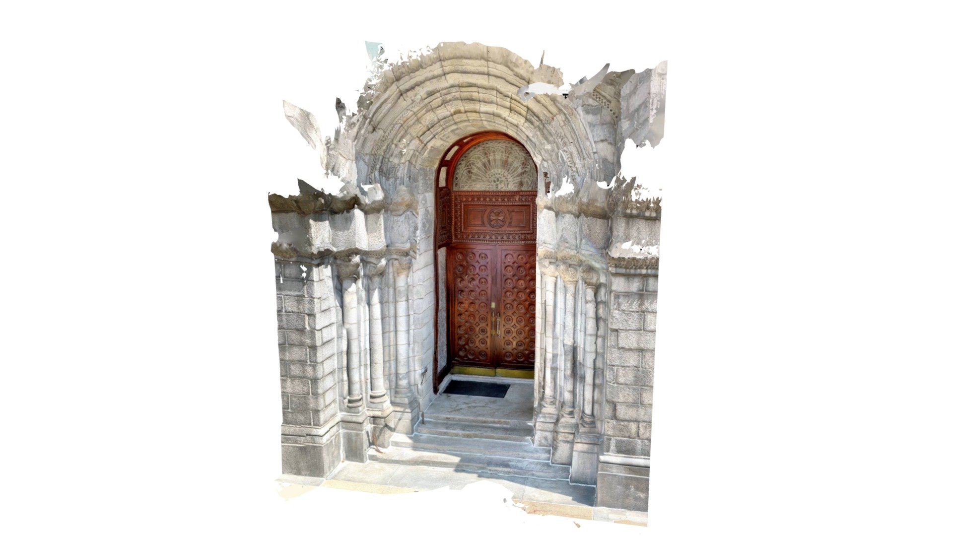 Cathedral Basilica of Saint Louis Front Doors - Download Free 3D model ...