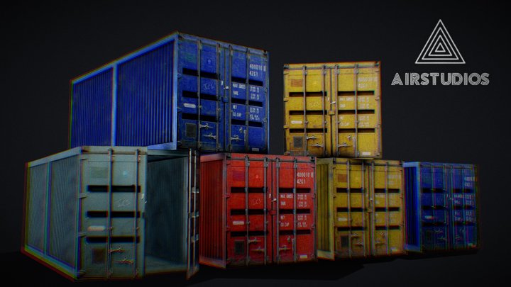Shipping-container 3D models - Sketchfab