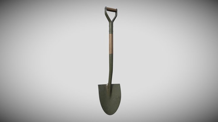 Military-shovel 3D models - Sketchfab