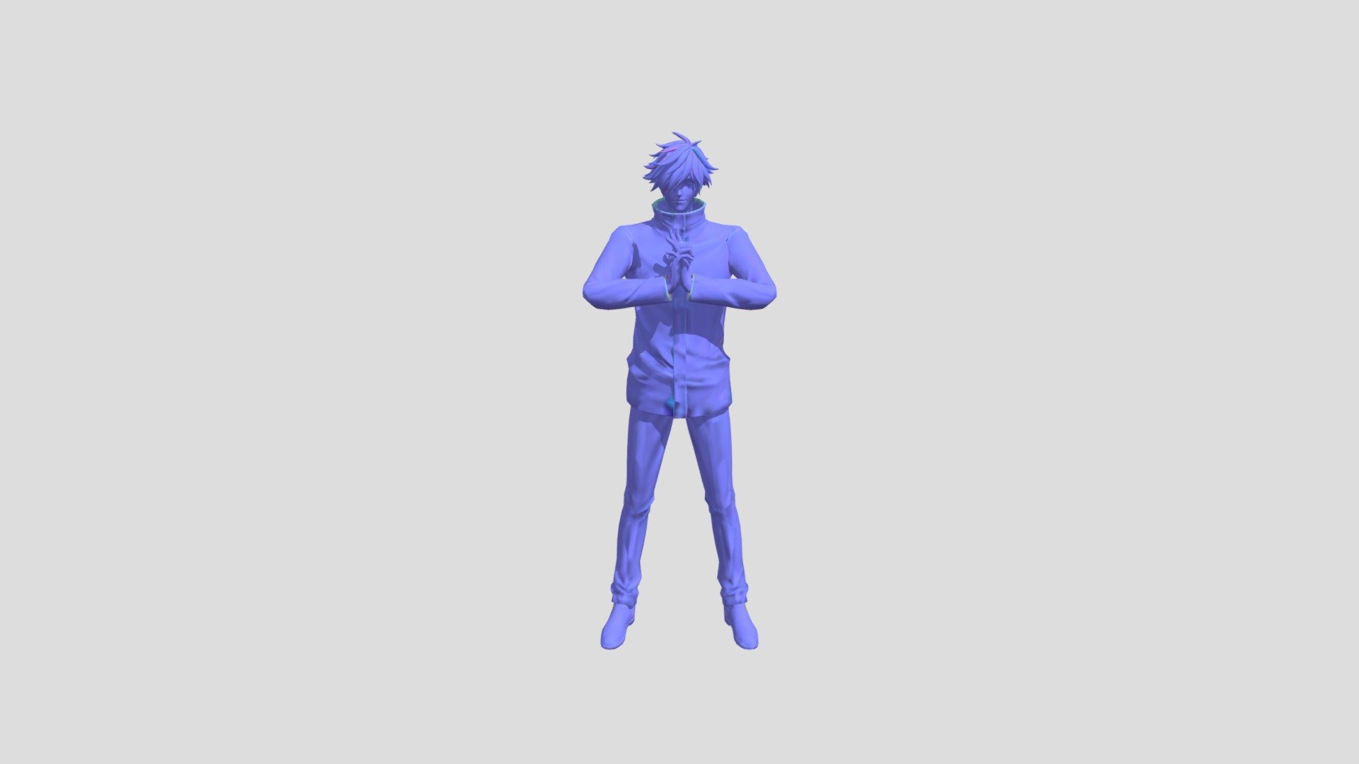 jujutsu_kaisen___gojo_satoru_by_kurokozeref_dggt - 3D model by ...