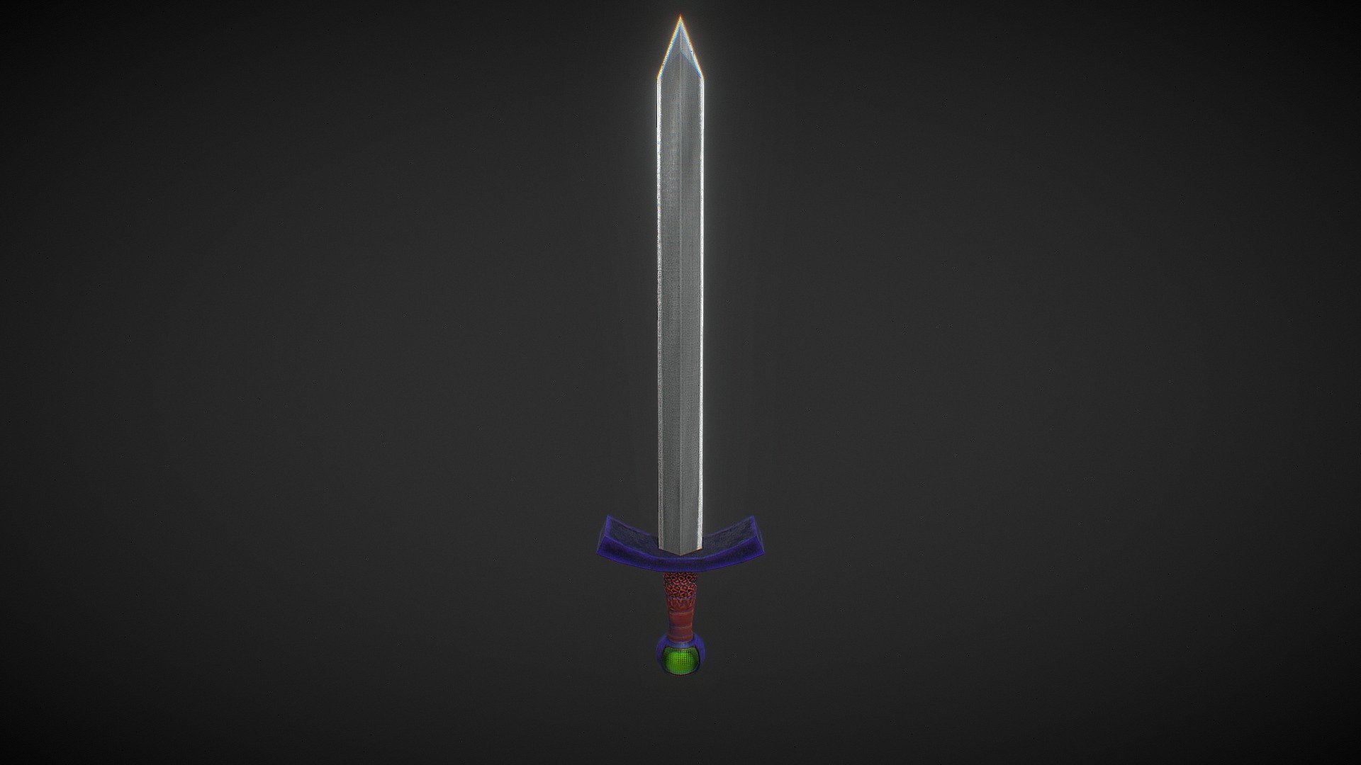 CLASSIC SWORD LOWPOLY - Download Free 3D model by Lucianom [df6bc34 ...