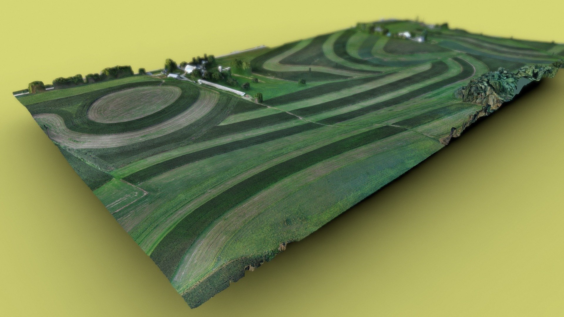 More farmland modeled end of Summer 2018 - Download Free 3D model by ...