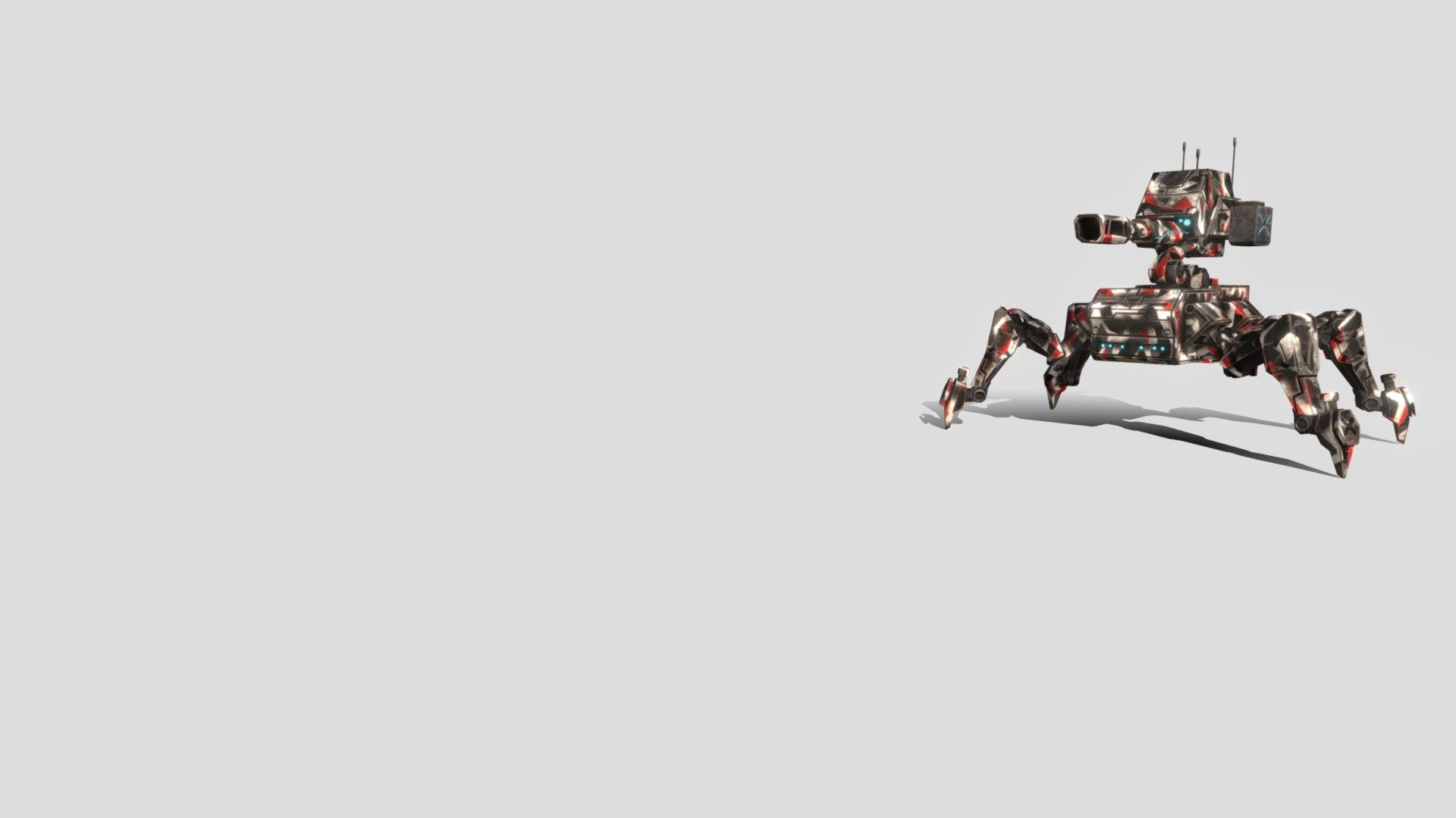 Spider Turret 02 Animation - 3D model by Los Bionicos Animation Studio ...