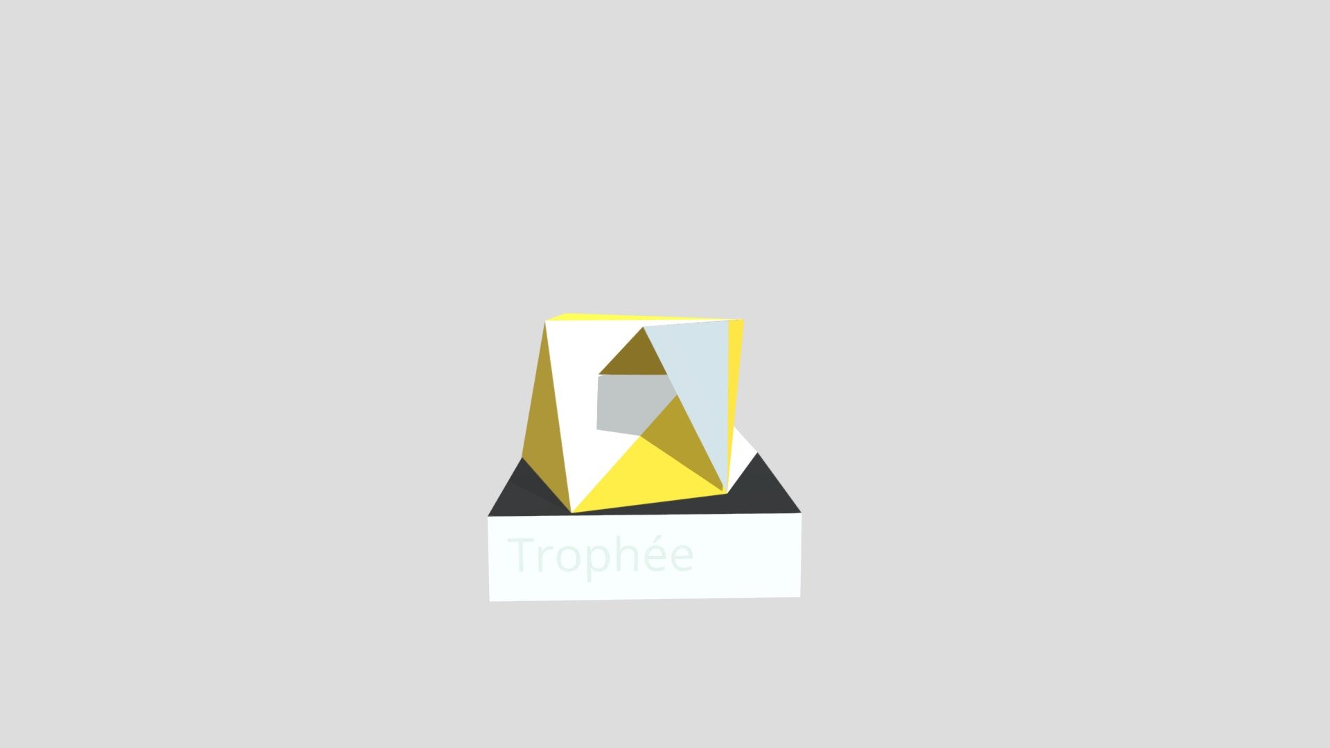 MCL Trophée - Download Free 3D model by technologieMARTONNE [df6f978 ...