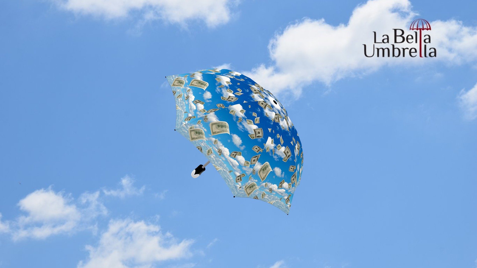 It’s Raining Money Umbrella - Automatic - 3D model by La Bella Umbrella ...